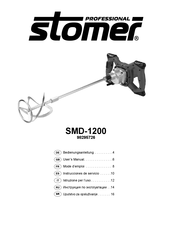 Stomer professional SMD-1200 Manuals | ManualsLib