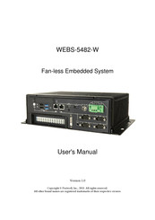 Portwell WEBS-5482-W Manuals | ManualsLib