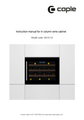 Caple WC6114 Manuals | ManualsLib