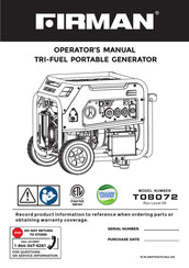 Firman T08072 Manuals | ManualsLib