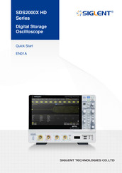 Siglent SDS2354X HD Manuals | ManualsLib