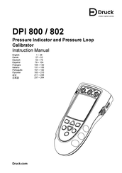 Druck DPI 802 Manuals | ManualsLib