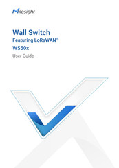 Milesight LoRaWAN WS503 Manuals | ManualsLib