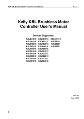 Kelly KBL48101X Manuals | ManualsLib