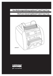 Ratiotec rapidcount T 225 Manuals | ManualsLib