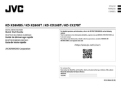 Jvc KD-X280BT Manuals | ManualsLib