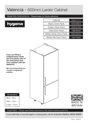 Hygena Valencia Manuals | ManualsLib