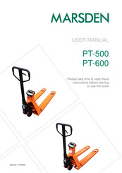 Marsden PT-600 Manuals | ManualsLib