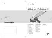 Bosch Professional GWS 12-125 S Manuals | ManualsLib