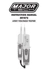 Major tech MT472 Manuals | ManualsLib
