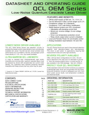 Wavelength electronics QCL OEM Series Manuals | ManualsLib