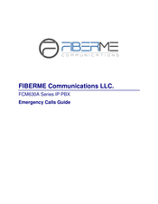 Fiberme FCM630A Manuals | ManualsLib
