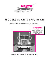 Reyco granning 30AR Manuals | ManualsLib