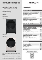 Hitachi BD-100XGV Manuals | ManualsLib