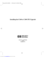 Hp Visualize c180 Manuals | ManualsLib