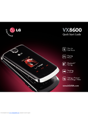 Lg VX8600 Manuals | ManualsLib