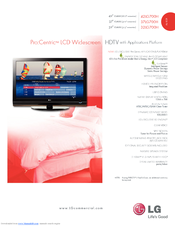 Lg 32LG700H Manuals | ManualsLib