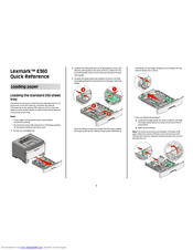 Lexmark E360dn Series Manuals | ManualsLib