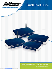 Netcomm NB6W Manuals | ManualsLib