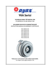 Ayas YKA Series Manuals | ManualsLib