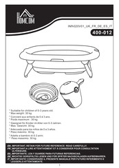 Homcom 400-012 Manuals | ManualsLib