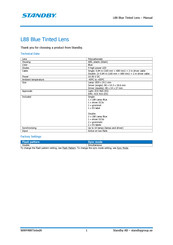 Standby L88 Manuals | ManualsLib