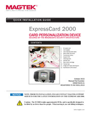 Magtek ExpressCard 2000 Manuals | ManualsLib