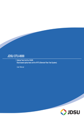 Jds uniphase OTU-8000 Manuals | ManualsLib