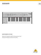 Behringer VOCODER VC340 Manuals | ManualsLib