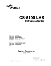 Sysmex CS-5100 LAS Manuals | ManualsLib