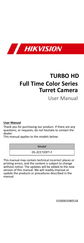 Hikvision TURBO HD Full Time Color Series Manuals | ManualsLib