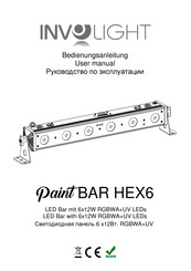 Involight Paint BAR HEX6 Manuals | ManualsLib