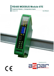 Aspar RS485 MODBUS Manuals | ManualsLib