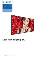 Philips D Line 55BDL4511D Manuals | ManualsLib