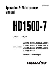 Komatsu A30055 Manuals | ManualsLib