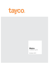 Tayco Metro Manuals | ManualsLib