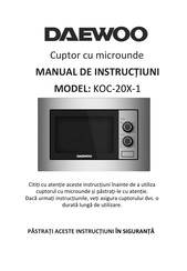 Daewoo KOC-20X-1 Manuals | ManualsLib