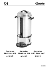 Bartscher PRO Plus 100T Manuals | ManualsLib