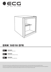 Ecg ERM 10510 EFR Manuals | ManualsLib