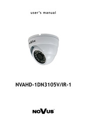 Novus NVAHD-1DN3105V/IR-1 Manuals | ManualsLib