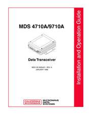Mds 4710A Manuals | ManualsLib