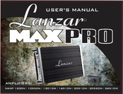 Lanzar MAX PRO MAXP 1200N Manuals | ManualsLib