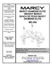 Marcy DIAMOND ELITE MD-389 Manuals | ManualsLib