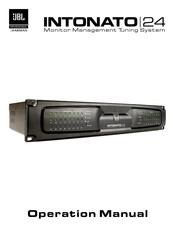 Harman JBL PROFESSIONAL INTONATO 24 Manuals | ManualsLib