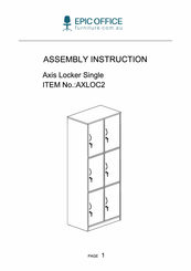 Epic office furniture Axis AXLOC2 Manuals | ManualsLib
