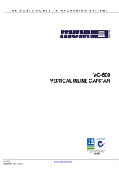 Muir VC-800 Manuals | ManualsLib