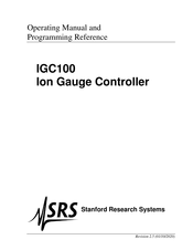 Srs labs IGC100 Manuals | ManualsLib