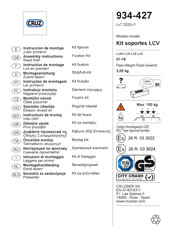 Cruz Kit soportes LCV Manuals | ManualsLib