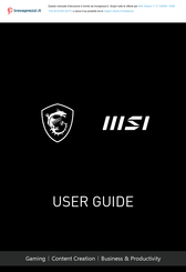Msi Katana 17 Manuals | ManualsLib