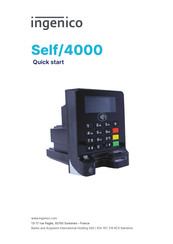 Ingenico Self/4000 Manuals | ManualsLib